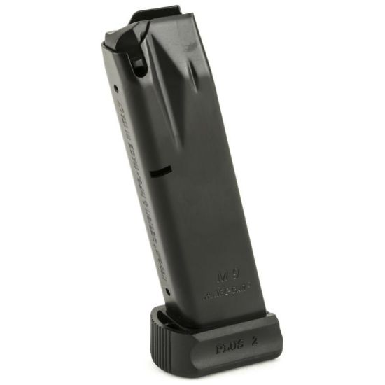 RTG Parts Beretta 92FS, M9 9mm 20rd Extended Anti-Friction Magazine ...