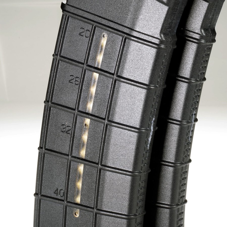 RTG Parts AR15 M4 40rd Window Magazine 5.56x45mm .223, M16, M4, 5.56mm ...
