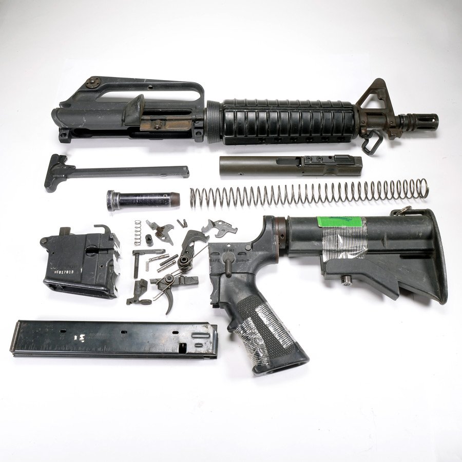 RTG Parts Colt SMG 9mm A1 Parts Kit Less Receiver, Original Colt, USGI ...