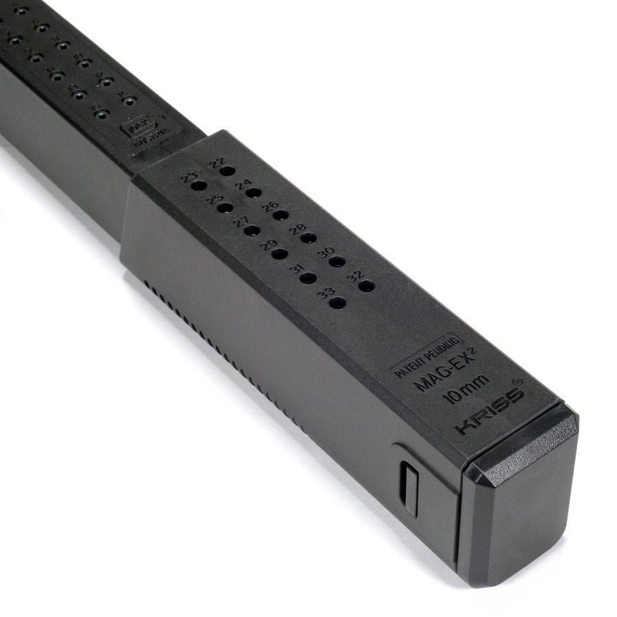 RTG Parts Kriss USA Glock 10mm 33rd Extended Mag, Kriss Vector 10mm ...
