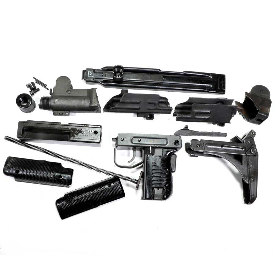 RTG Parts IMI UZI SMG PARTS KIT W/ FOLDING STOCK & ARS MARKINGS, IMI ...