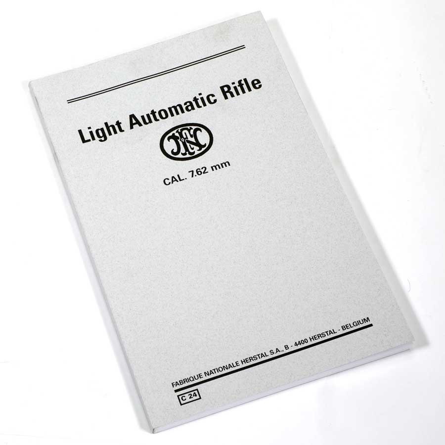 RTG Parts ORIGINAL FABRIQUE NATIONALE HERSTAL FAL MANUAL, ENGLISH ...