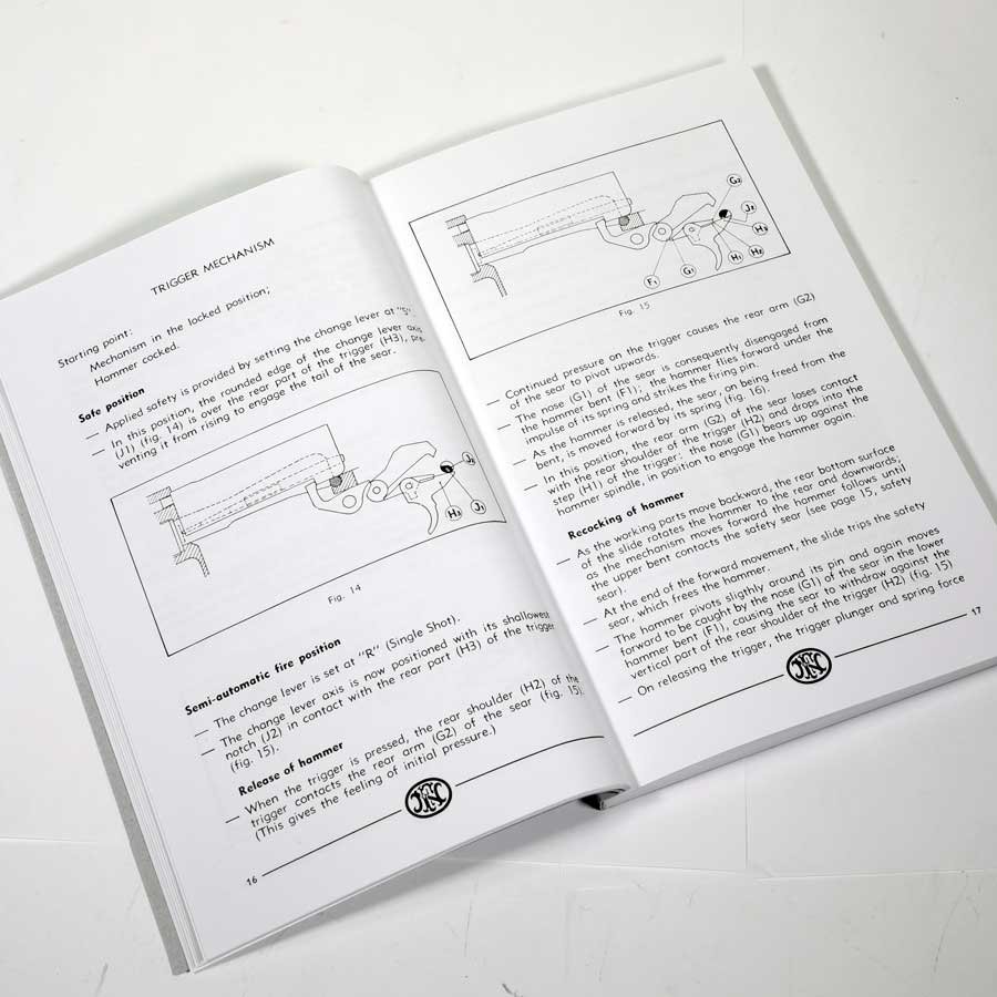 RTG Parts ORIGINAL FABRIQUE NATIONALE HERSTAL FAL MANUAL, ENGLISH ...