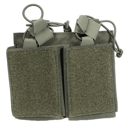 RTG Parts ODG Dual Velcro Mag Pouch, With Bungee Puller, Olive Drab ...