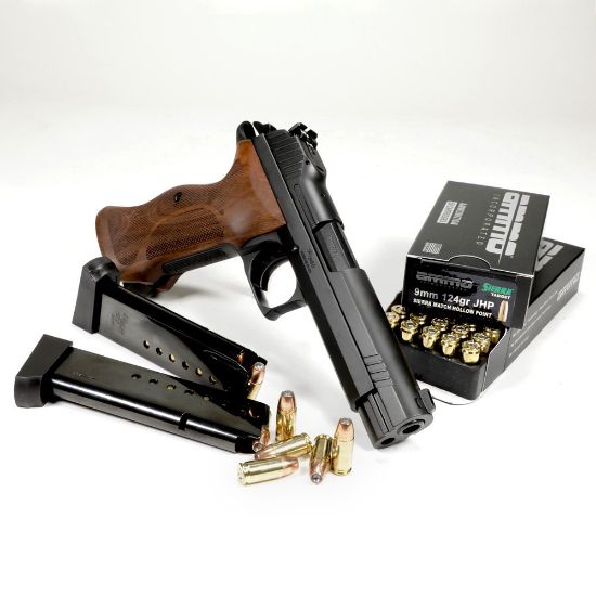 RTG Parts Ammo Inc Match 9MM 124 Grain Sierra Match Jacketed Hollow ...