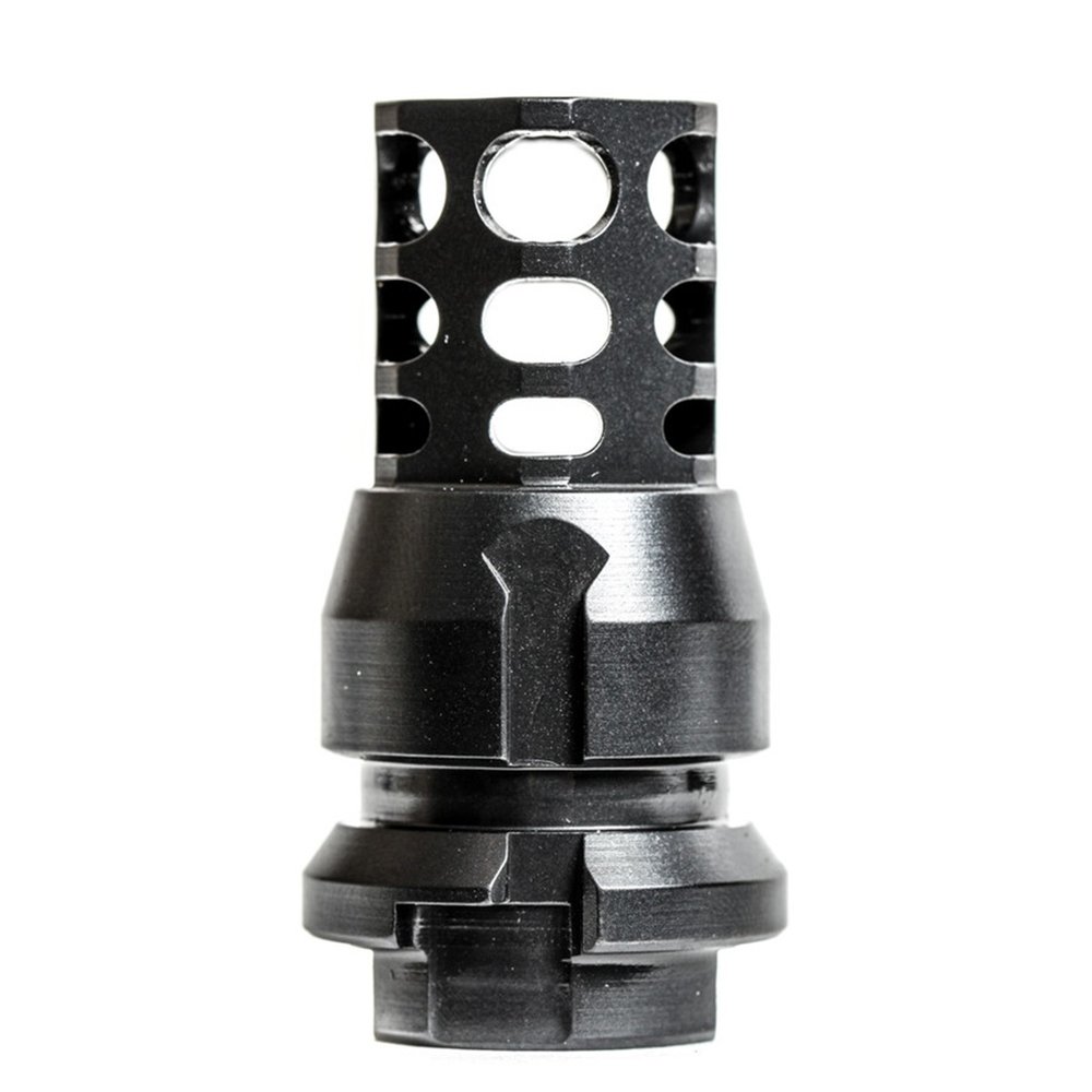 RTG Parts JMAC Customs 360 Muzzle Brake 14x1mm, 14-1LH Facemount, 14-1, Face mount, Keymount ...